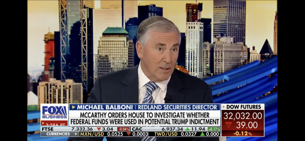 Michael Balboni on "Mornings with Maria" | FOX Business | RedLand ...